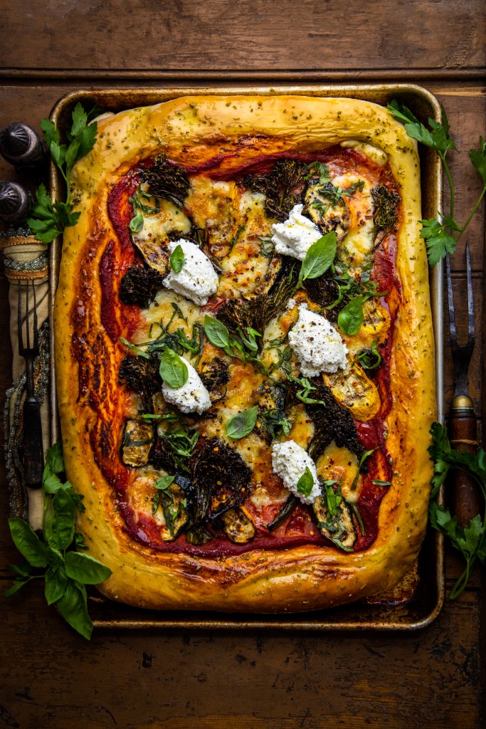 Farmer’s Market Veggie Pizza - Dennis Prescott